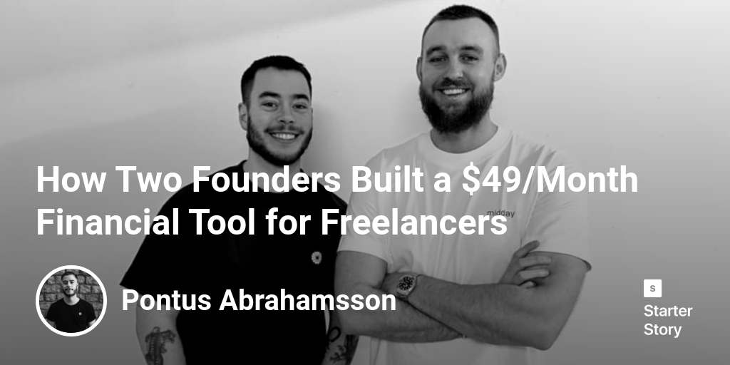 How Two Founders Built a $49/Month Financial Tool for Freelancers