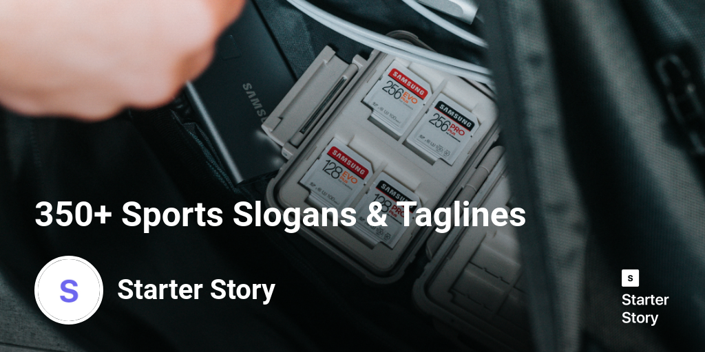350+ Sports Slogans & Taglines - Starter Story