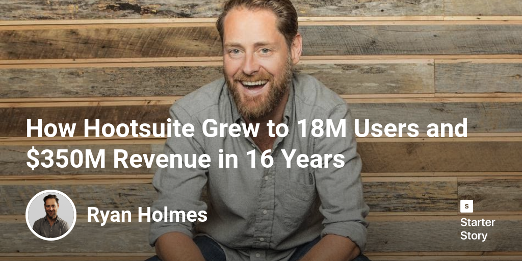How Hootsuite Grew to 18M Users and $350M Revenue in 16 Years