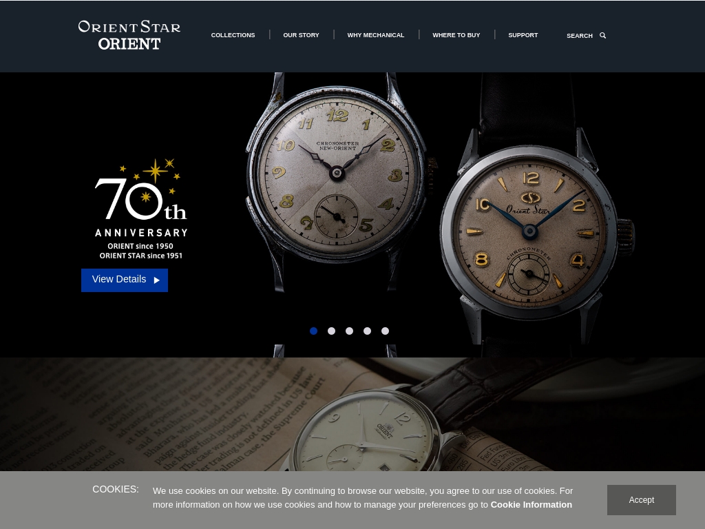 62 Best Watch Brand Website Designs To Inspire You [2024] - Starter