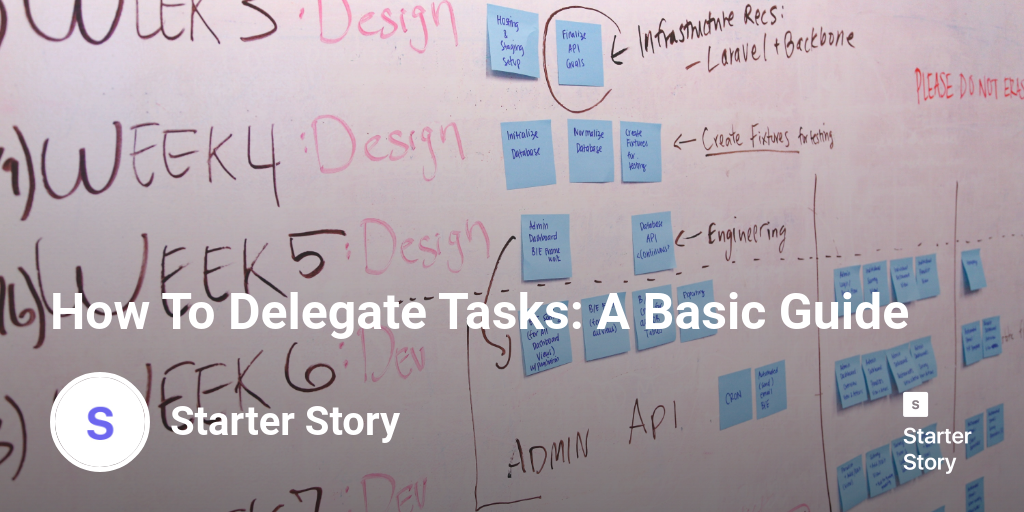 How To Delegate Tasks: A Basic Guide - Starter Story