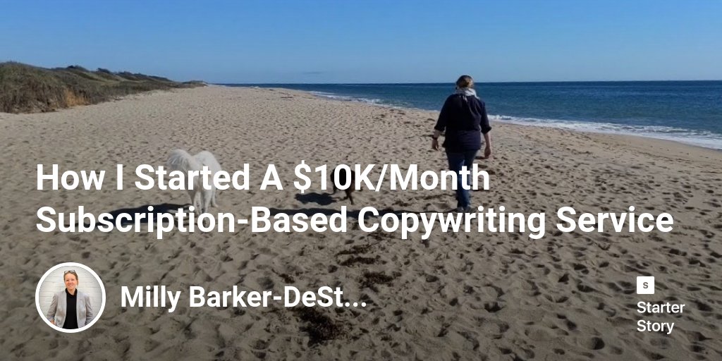 How I Started A $10K/Month Subscription-Based Copywriting Service