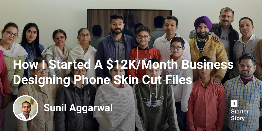 How I Started A $12K/Month Business Designing Phone Skin Cut Files