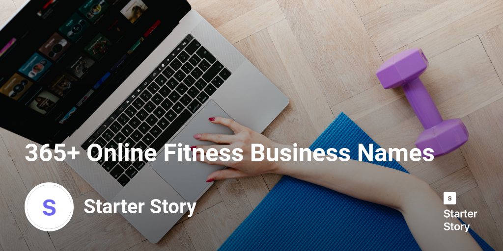 365+ Online Fitness Business Names - Starter Story