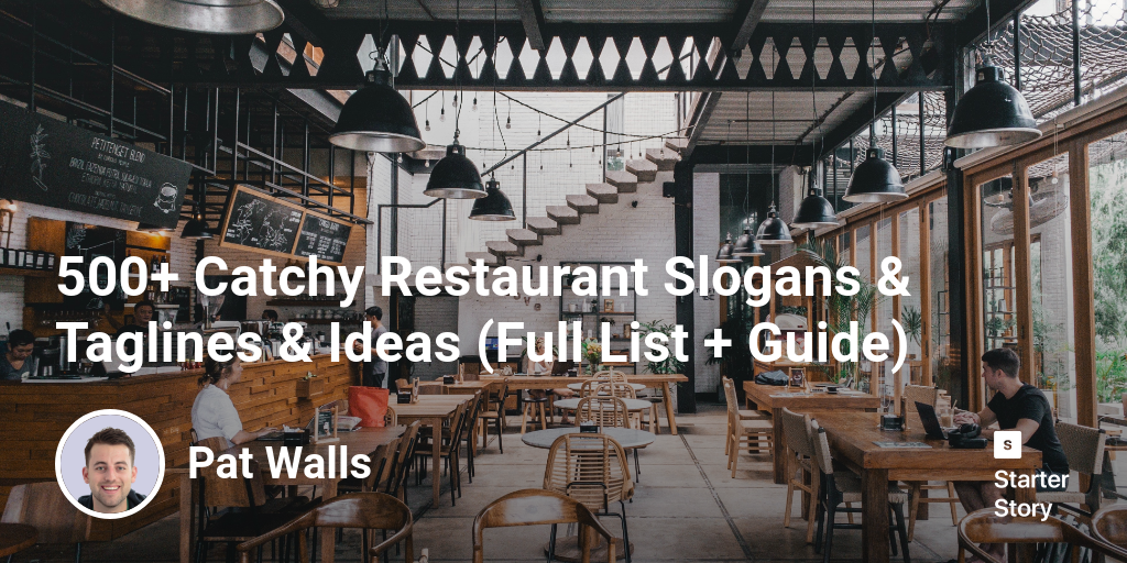 500+ Catchy Restaurant Slogans & Taglines & Ideas (Full List + Guide)