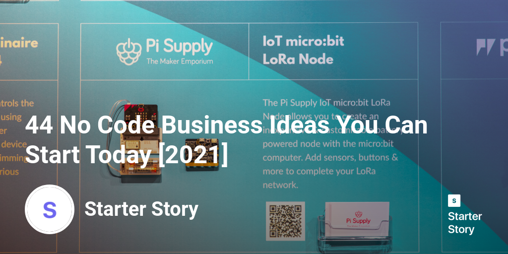 44 No Code Business Ideas You Can Start Today [2024] - Starter Story