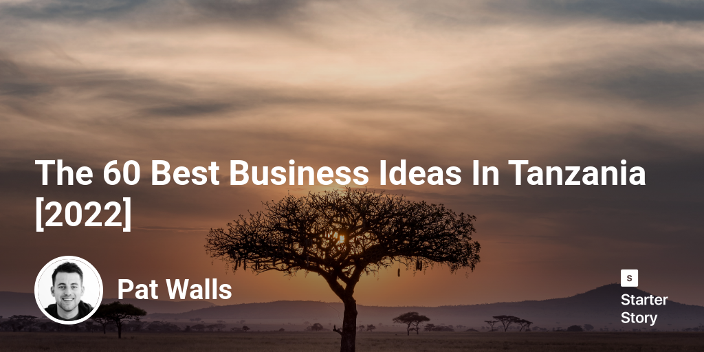 The 53 Best Business Ideas In Tanzania [2024] - Starter Story