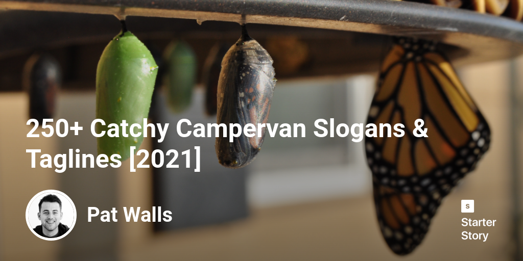 250+ Catchy Campervan Slogans & Taglines [2024] - Starter Story