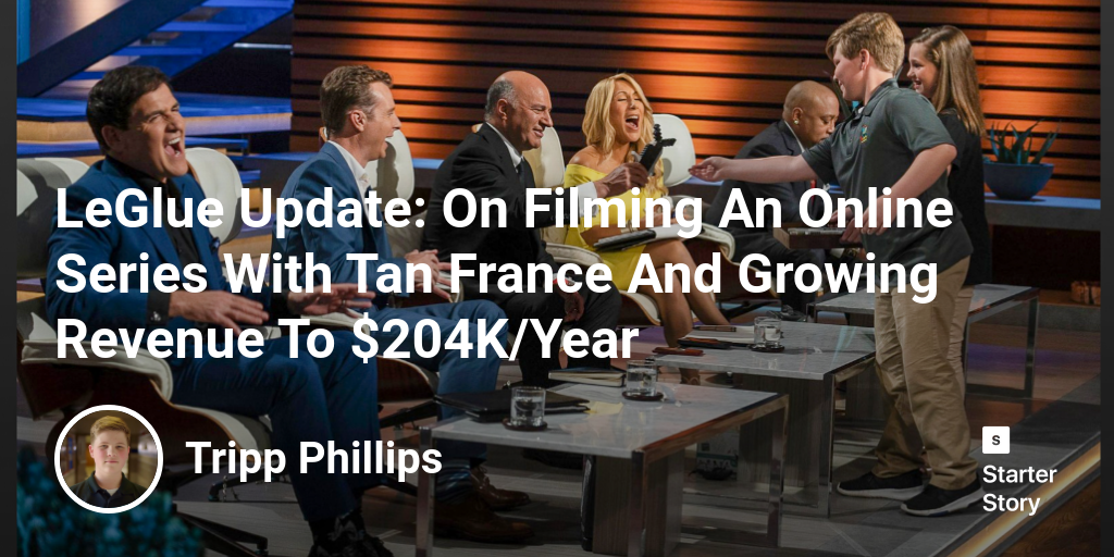 LeGlue Update: On Filming An Online Series With Tan France And Growing