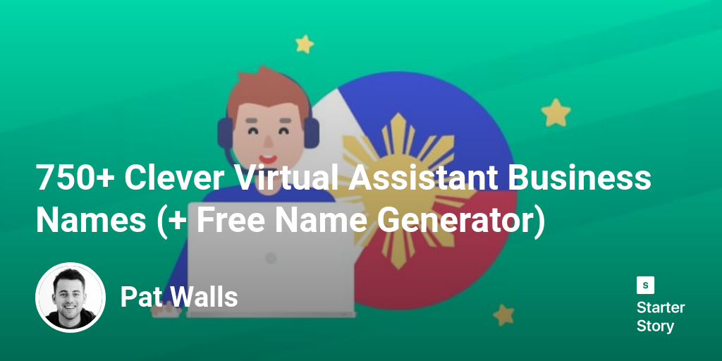 750+ Clever Virtual Assistant Business Names (+ Free Name Generator)