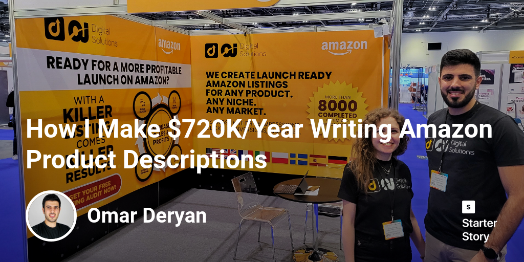 How I Make 720k Year Writing Amazon Product Descriptions Starter