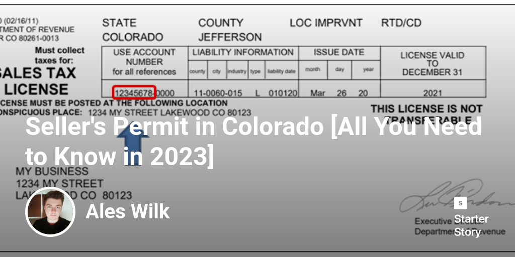 Seller's Permit in Colorado [All You Need to Know in 2024] - Starter