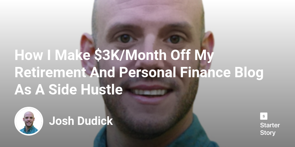How I Make $3K/Month Off My Retirement And Personal Finance Blog As A