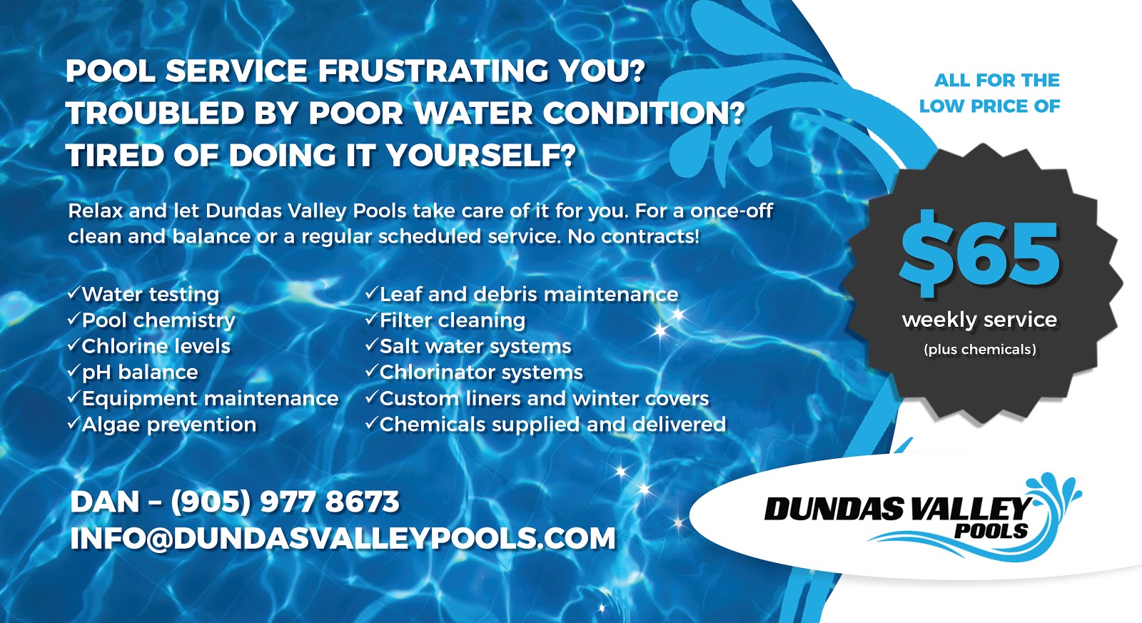 How I Started A $8K/Month Pool Service And Installation Business