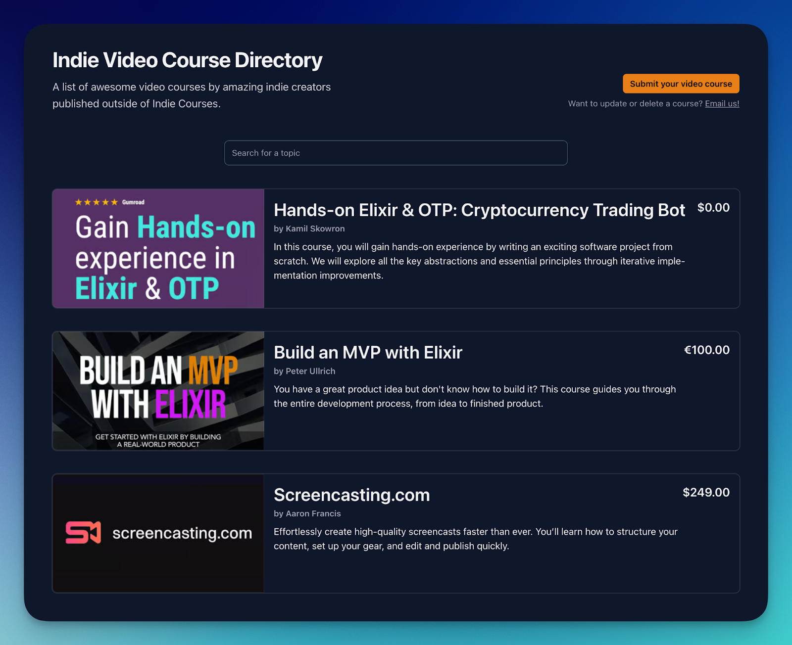 I Built A Platform For Indie Creators On The Side And Had Paying